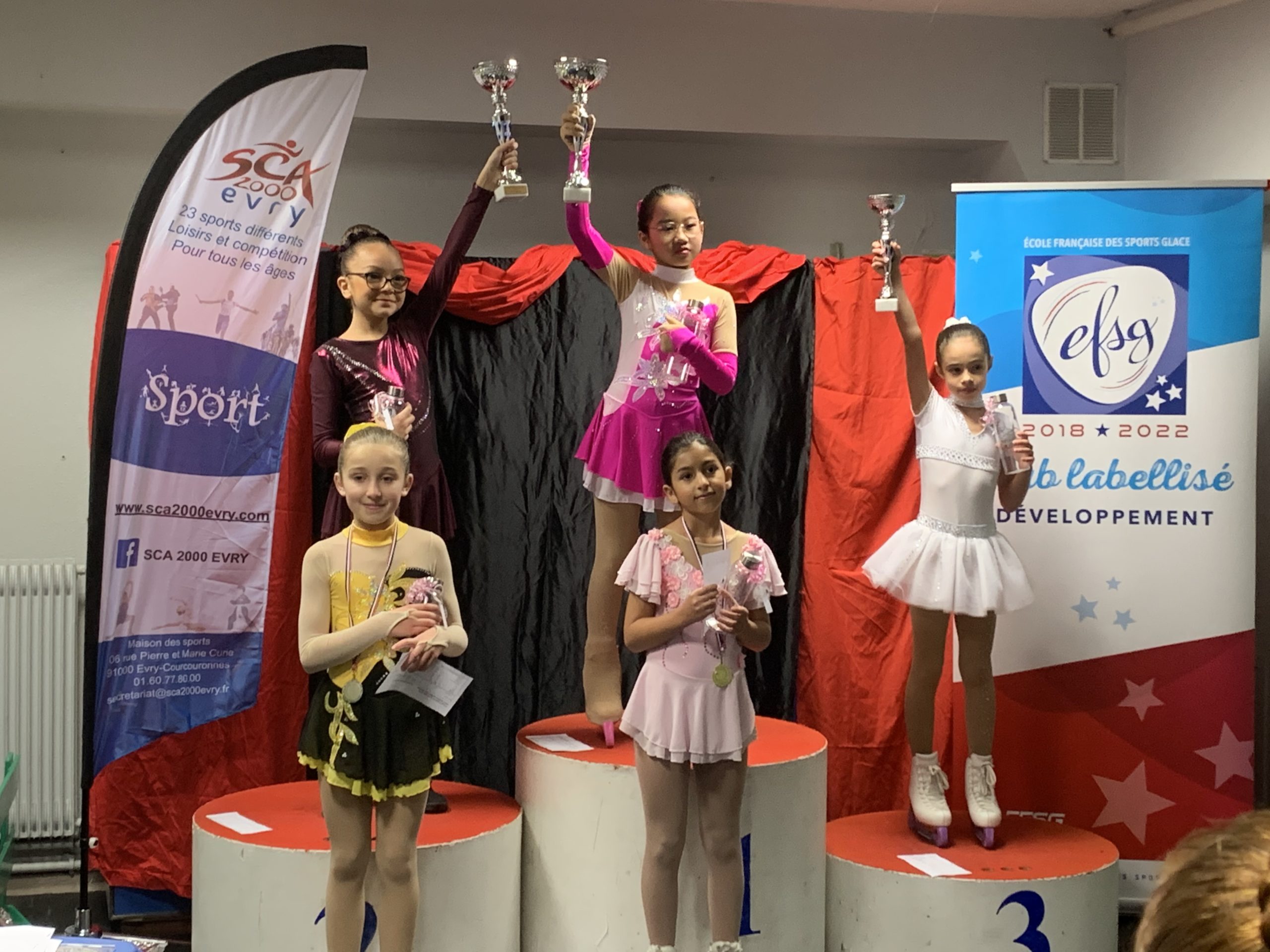 Résultats compétition Evry - 14 & 15 décembre 2019 - Amiens Patinage Club