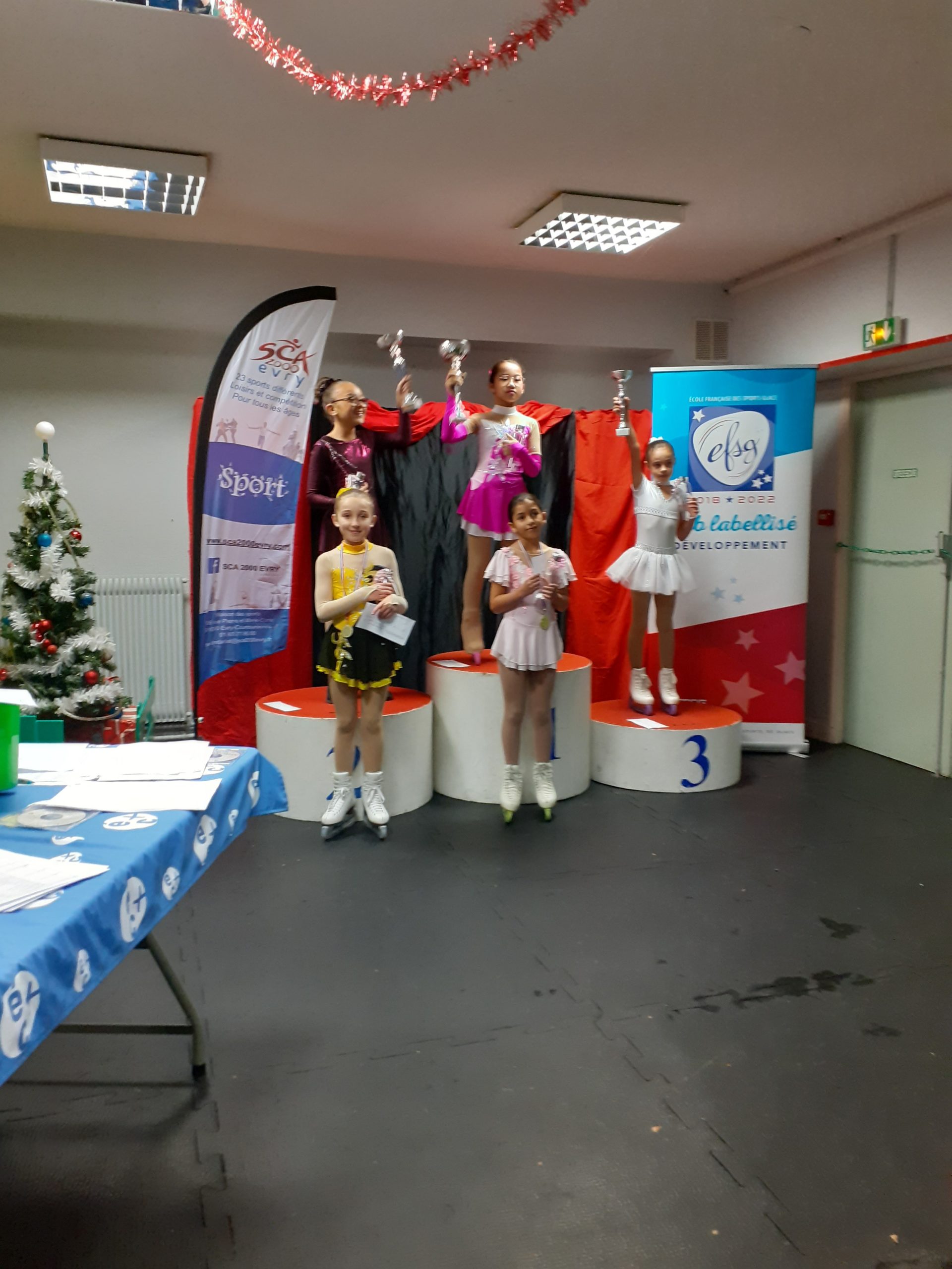 Résultats compétition Evry - 14 & 15 décembre 2019 - Amiens Patinage Club